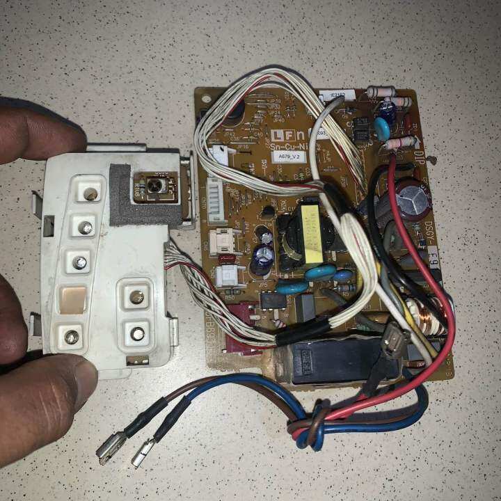 Modul pcb indor ac SHARP ECO INVERTER R410 type AH-XP10NRY AH-XP5NSY ...