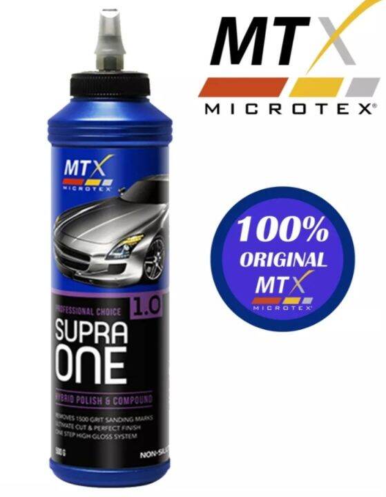 MTX"MICROTEX SUPRA ONE HYBRID POLISH and COMPOUND 500G STEP1 | Lazada PH