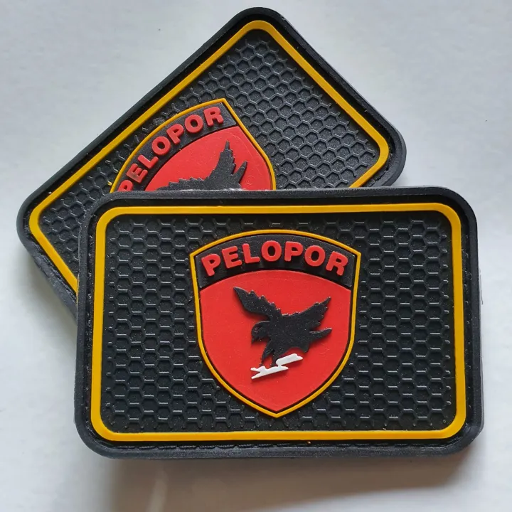 patch rubber logo pelopor kotak - rubber patch logo PELOPOR - polisi ...