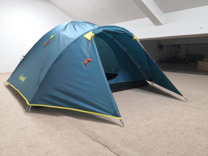 Tendaki tenda camping kapasitas 4 orang borneo 4 | Lazada Indonesia