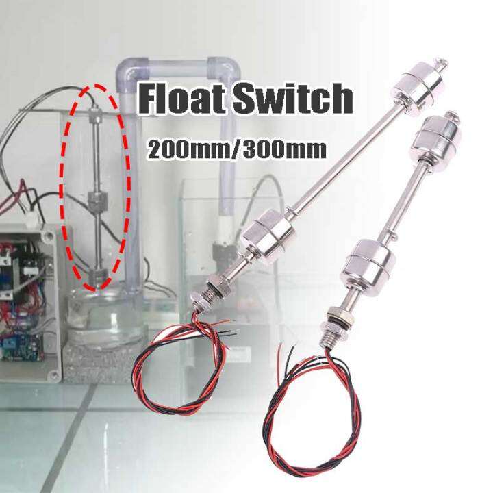 Stainless Steel Float Switch Tank Pool Flow Sensors Vertical Water ...