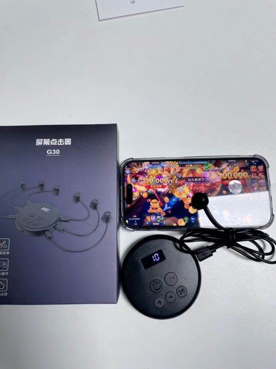 Smart Mobile Auto Screen Clicker Streaming Device เครื่องคลิก เครื่องกด ...