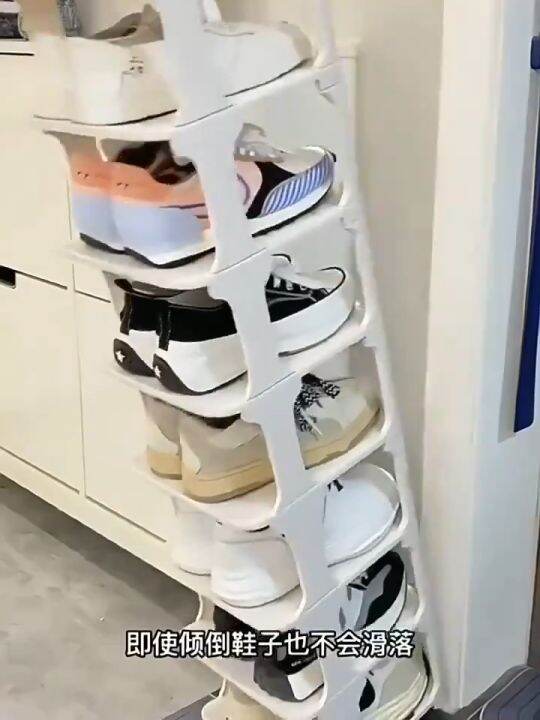 ชั้นวางรองเท้า DIY 4 ชั้น 6 ชั้น 8 ชั้นชั้นวางรองเท้า Minamol ชั้นวาง ...