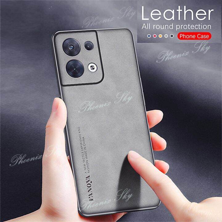 Lambskin Texture Leather Casing For OPPO A77S A57 4G A77 Phone Case TPU ...