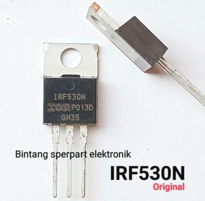 IRF530 ORIGINAL IRF 530 IRF530N ASLI TRANSISTOR IRF530N MOSFET IRF530N ...