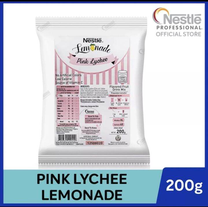 NESTLÉ® Pink Lychee Lemonade 200g | Lazada PH