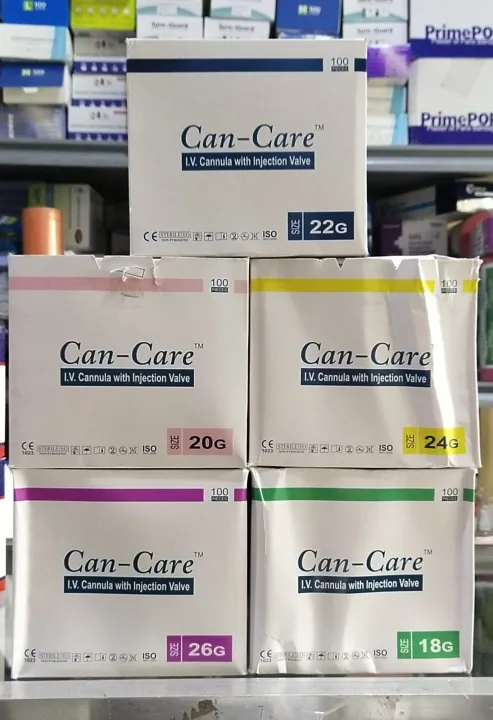 IV CANNULA CAN- CARE 1 BOX | Lazada PH
