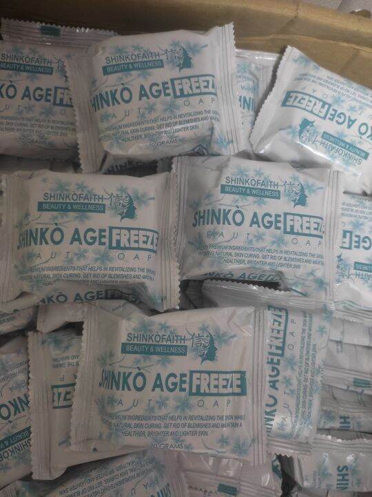 SHINKO AGEFREEZE SOAP ..3 FOR 129 BY MOMMY ROXXANE | Lazada PH