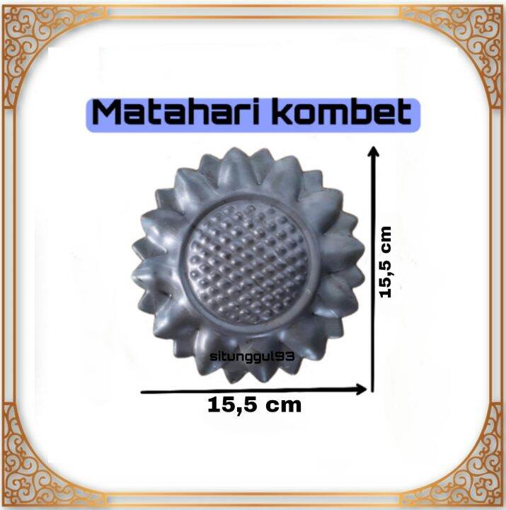Bunga matahari kombet plat besi ornamen pagar hias | Lazada Indonesia