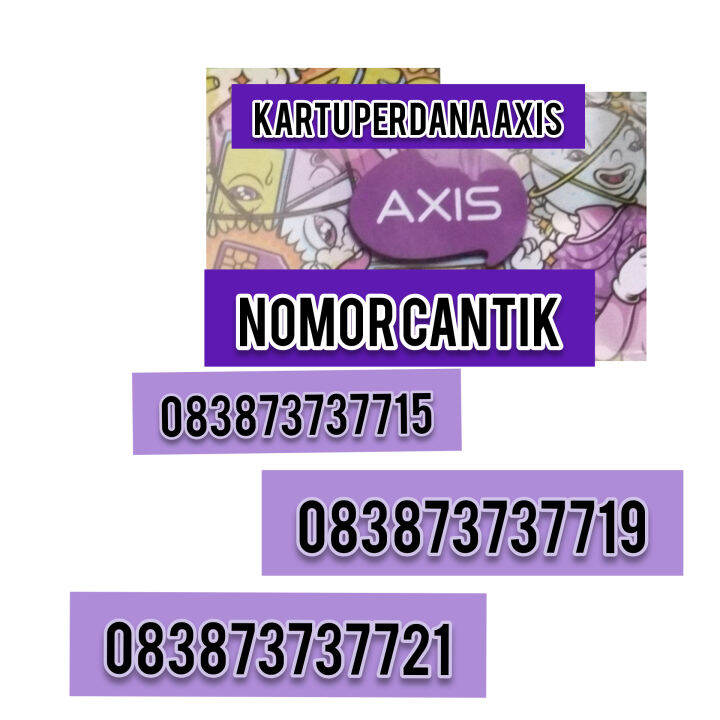 KARTU PERDANA AXIS NOMOR CANTIK | Lazada Indonesia