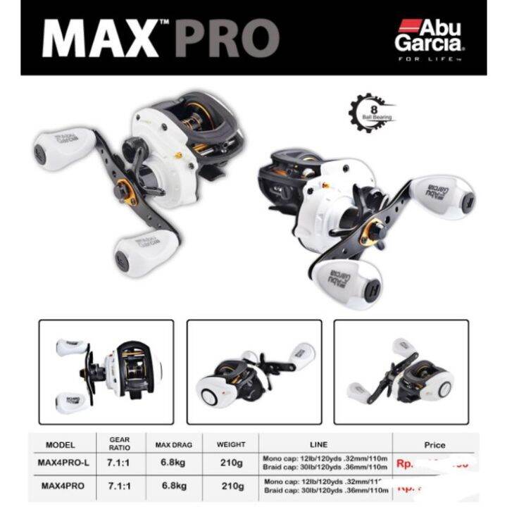 Abu Garcia Max 4 pro - L | Lazada Indonesia