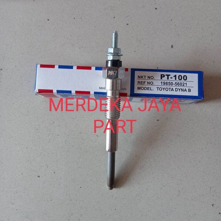 BUSI PEMANAS GLOW PLUG TOYOTA DYNA RINO DELTA TAFT F70 F50 12V PT-100 ...