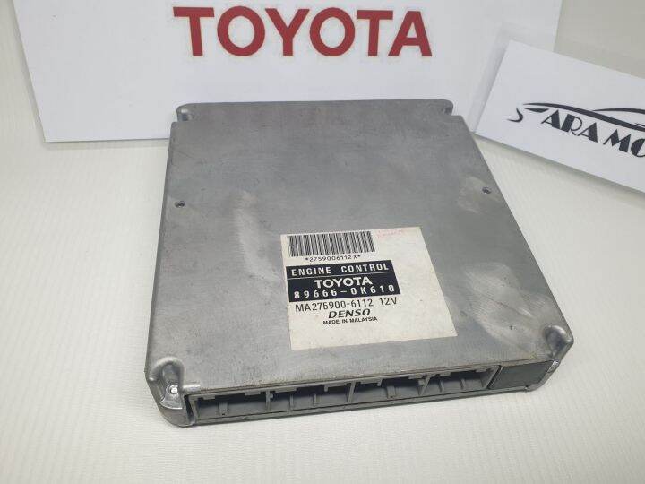 ECU Toyota Fortuner Disel AT 89666-0K610 | Lazada Indonesia