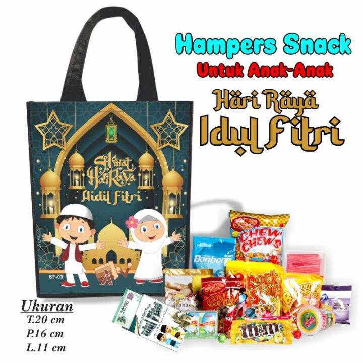 Ready Stok Tas Lebaran/Tas Parcel Lebaran/Hampers Lebaran Anak Ukuran ...