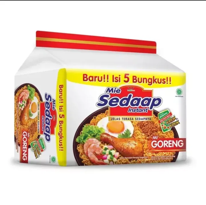 Mie Sedap_Mie Goreng Isi 5 Bungkus | Lazada Indonesia