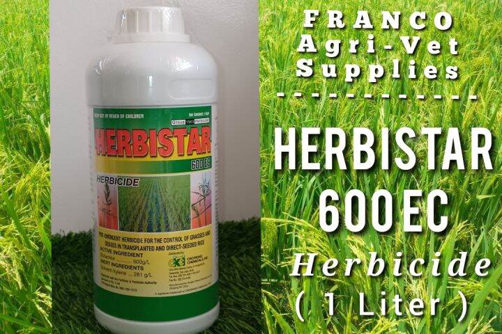 Herbistar 600EC Herbicide ( 1 Liter ) | Lazada PH