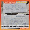 Resep Nota Kwitansi Pembelian Kacamata Isi 100 Lembar | Lazada Indonesia