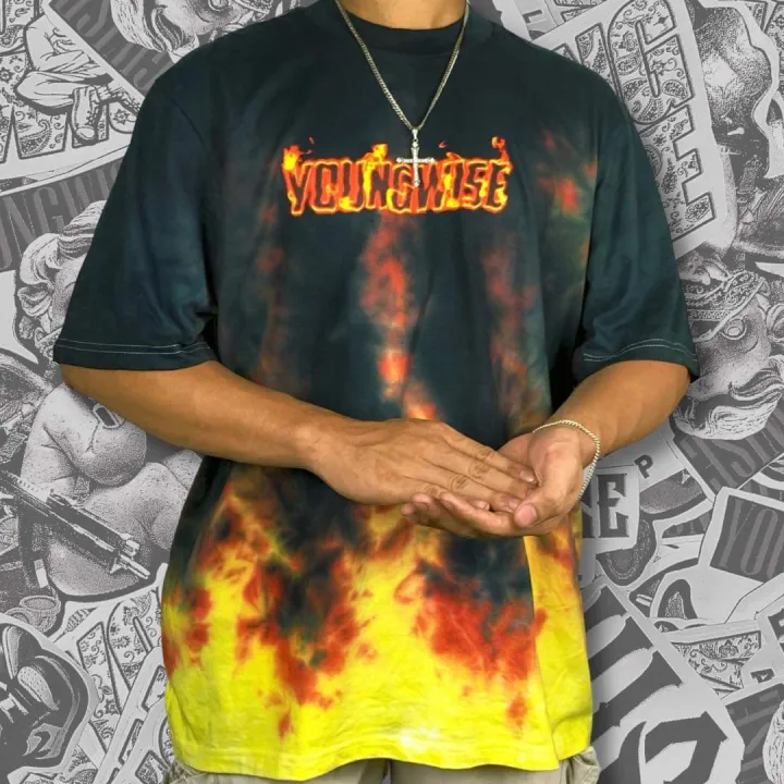 Ablaze shirt by YoungWise apparel | Lazada PH