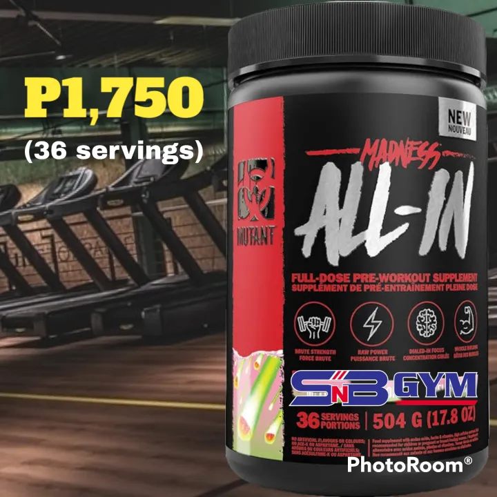 Mutant Madness ALL IN 36 servings | Lazada PH