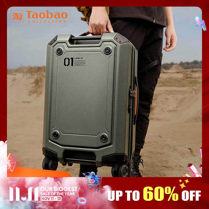 Urevo 20-Inch Luggage Case Solid 24-Inch Trolley Case Trendy Cool Play ...