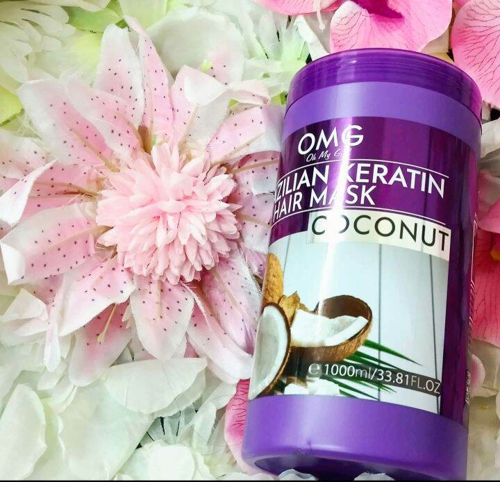 OMG BRAZILIAN KERATIN MASK 1L (COCONUT) | Lazada PH