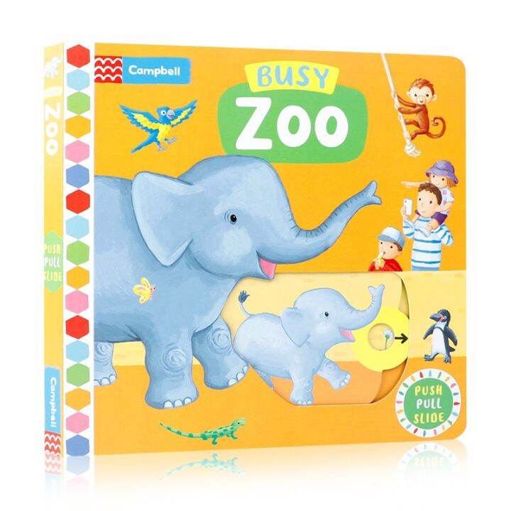 milu Busy Picture Book Busy Zoo Children's Board Book Agency Operation ...