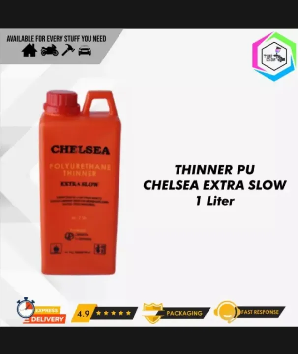 Thinner PU Chelsea Extra Slow 1Ltr Tiner Cat | Lazada Indonesia