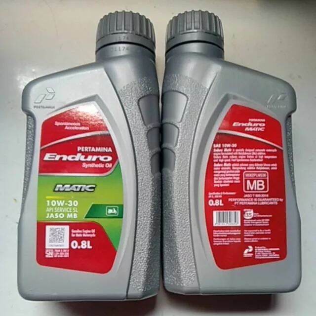 OLI ENDURO MATIC 10-30 800 ML FULLY SYNTHETIC UNTUK SEMUA MATIC HONDA ...