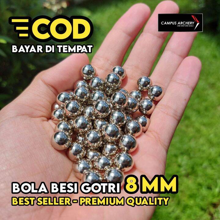 Steel Ball Gotri Sepeda 5/16 INCH 8MM Isi 100 - Komponen Sepeda ...