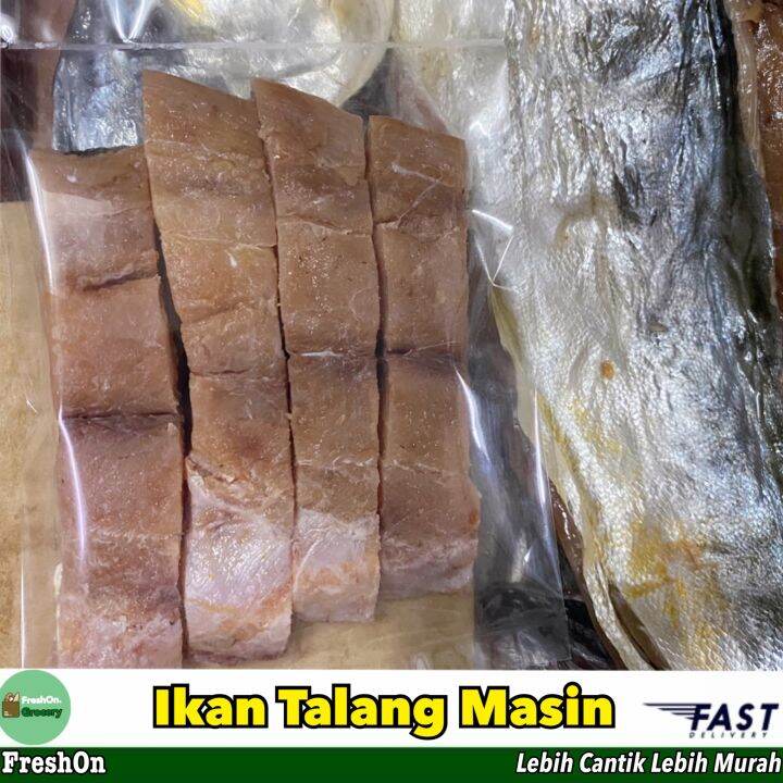 🇲🇾Isi Ikan Talang Masin Gred 5A 250gram Harga Borong produk muslim ...
