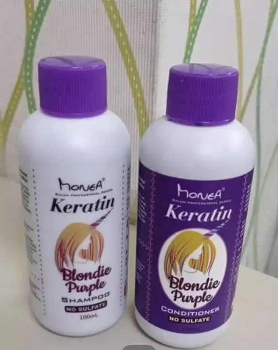 Monea Purple Shampoo and Conditioner | Lazada PH