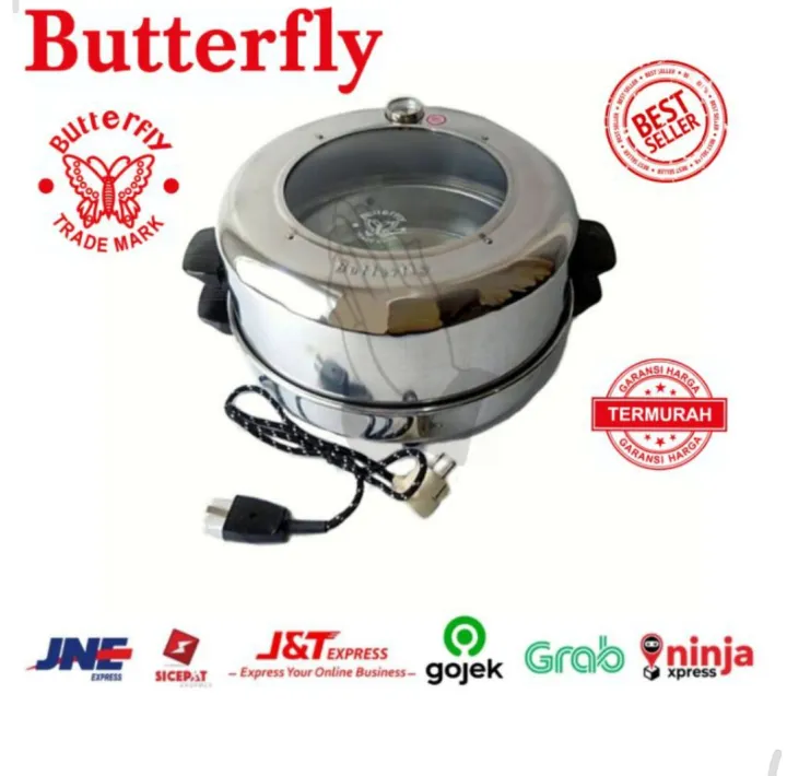Oven Listrik Model Bulat 800 Watt Butterfly | Lazada Indonesia