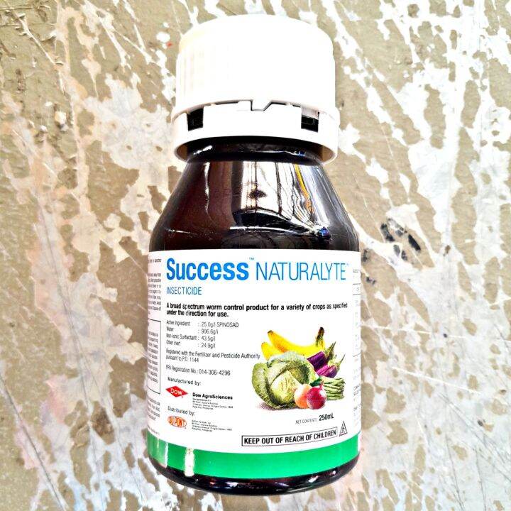 SUCCESS NATURALYTE (250mL) SPINOSAD BIOLIGICAL INSECTICIDE BY DOW ...