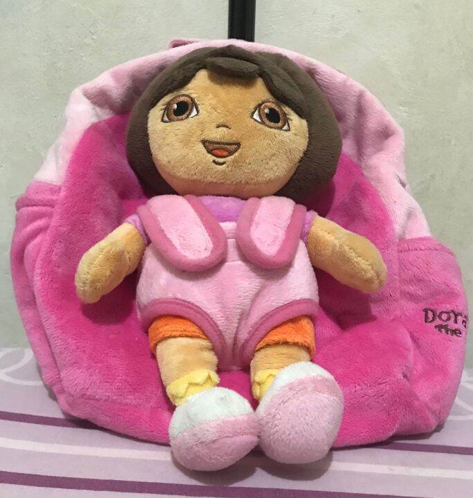 Authentic Dora the Explorer Mini Backpack - with removable Dora doll ...