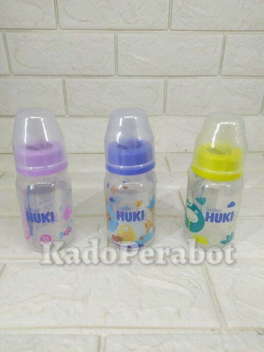 botol susu bayi huki 120ml - botol dot huki - botol susu formula ...