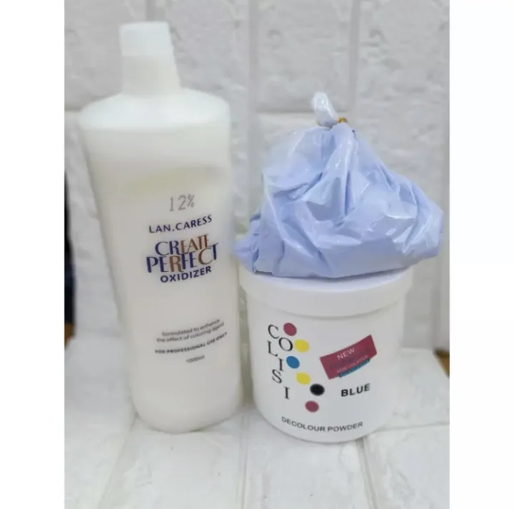 Hair bleaching powder colisi 450ml + Create Perfect oxidizing 1000ml ...