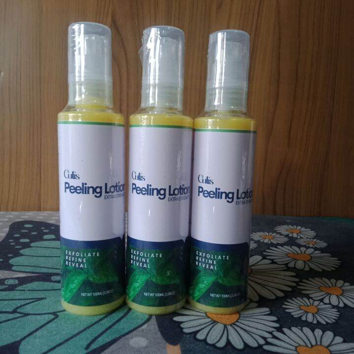 3pcs.Cutis Peeling Lotion Extra Strength 100ml | Lazada PH