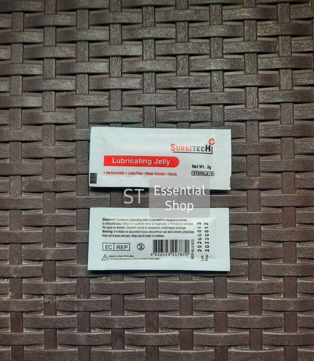 Surgitech KY Jelly Sachet 3g (per piece) | Lazada PH