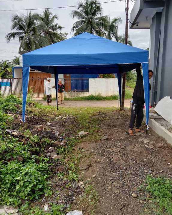 Atap tenda ukuran 3x3 polos (atap saja ) | Lazada Indonesia