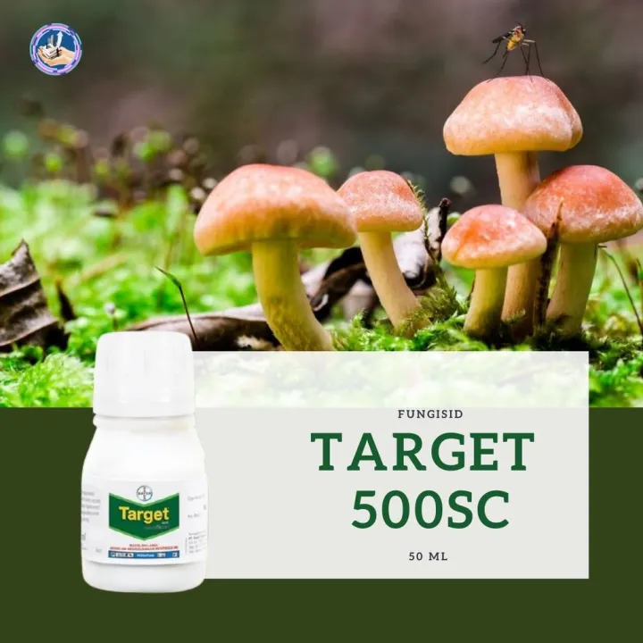 FUNGISIDA TARGET 50ML DARI NATHANI- FUNGISIDA - PESTISIDA | Lazada ...