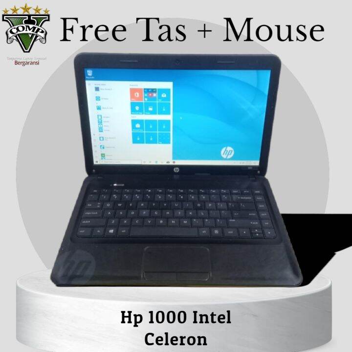 Laptop Hp 1000, Intel Celeron - 1000M, Ram 4Gb, Hdd 500Gb Windows 10 ...