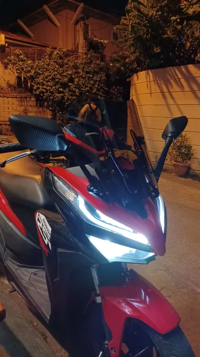 NINJA WINDSHIELD HONDA CLICK V2, WITH MIRROR AND BRACKET | Lazada PH