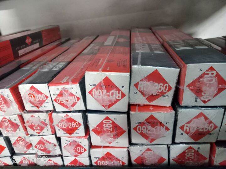 KAWAT LAS LISTRIK NIKKO STELL RD 260 kawat 2mm x 300mm ELEKTRODA LAS ...