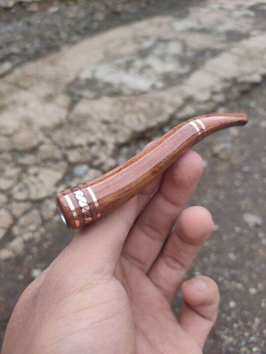 Pipa Kayu Setigi Ring Simple 9 cm(lengkung mesra) | Lazada Indonesia
