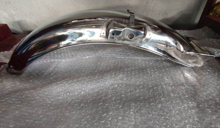 Original Stainless Rear Fender for Rusi TC 125/150/175 | Lazada PH