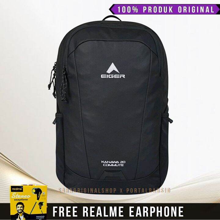 Eiger Kanawa commute 20L Tas Ransel Laptop Original | Lazada Indonesia