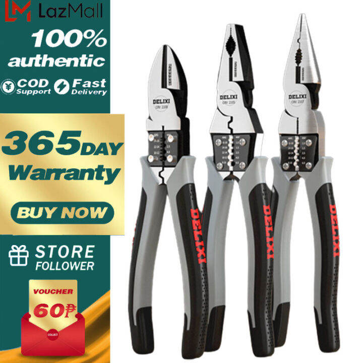 AGRILIFE Wire Cutter Delixi Pliers Original 7/9 Inch Genuine Tousen ...