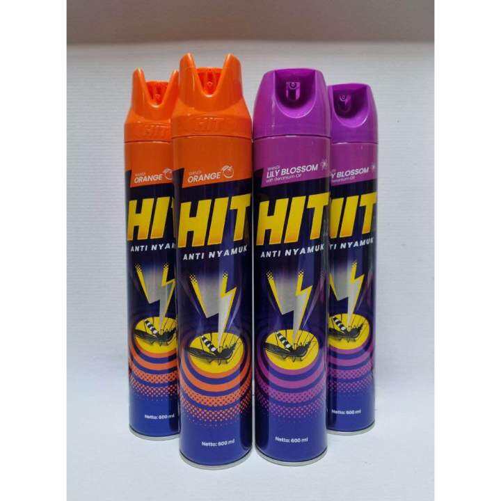 HIT AEROSOL 600ml obat nyamuk semprot | Lazada Indonesia