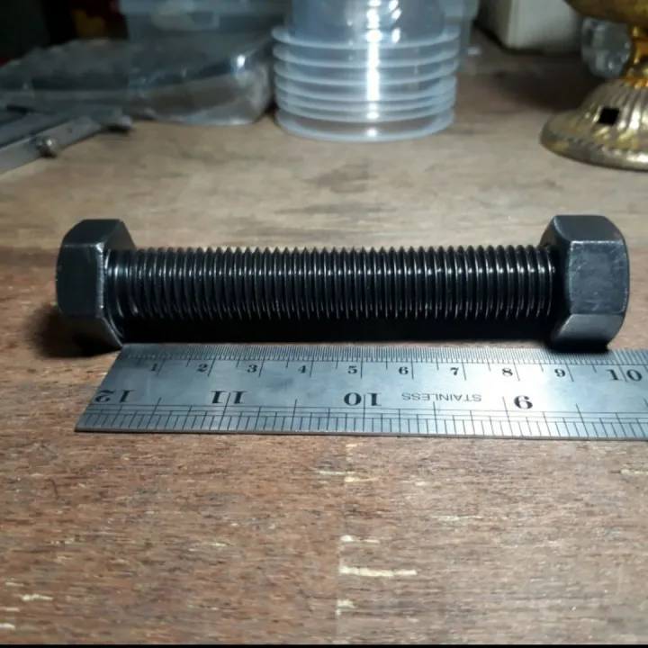 BAUT BAJA M16X100 FULL DRAT. BAUT BAJA HTB 8.8 M16 X 100 FULL DRAT. | Lazada Indonesia