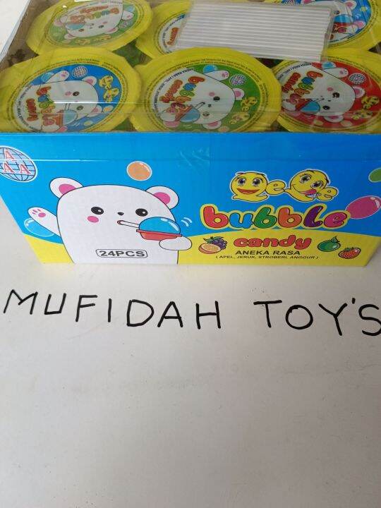 permen bubble candy 24 pcs viral | Lazada Indonesia